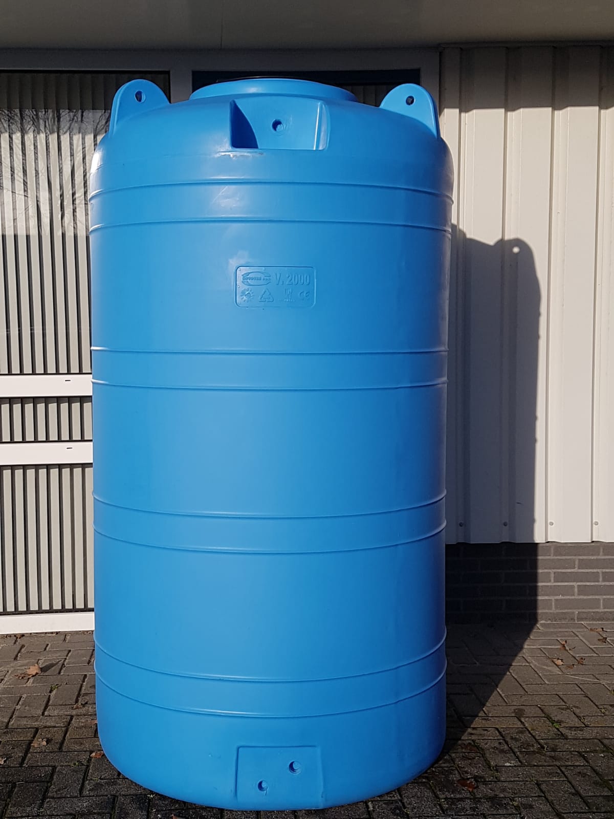 LDPE wateropslagtank V 2.000 liter | Frygontanks