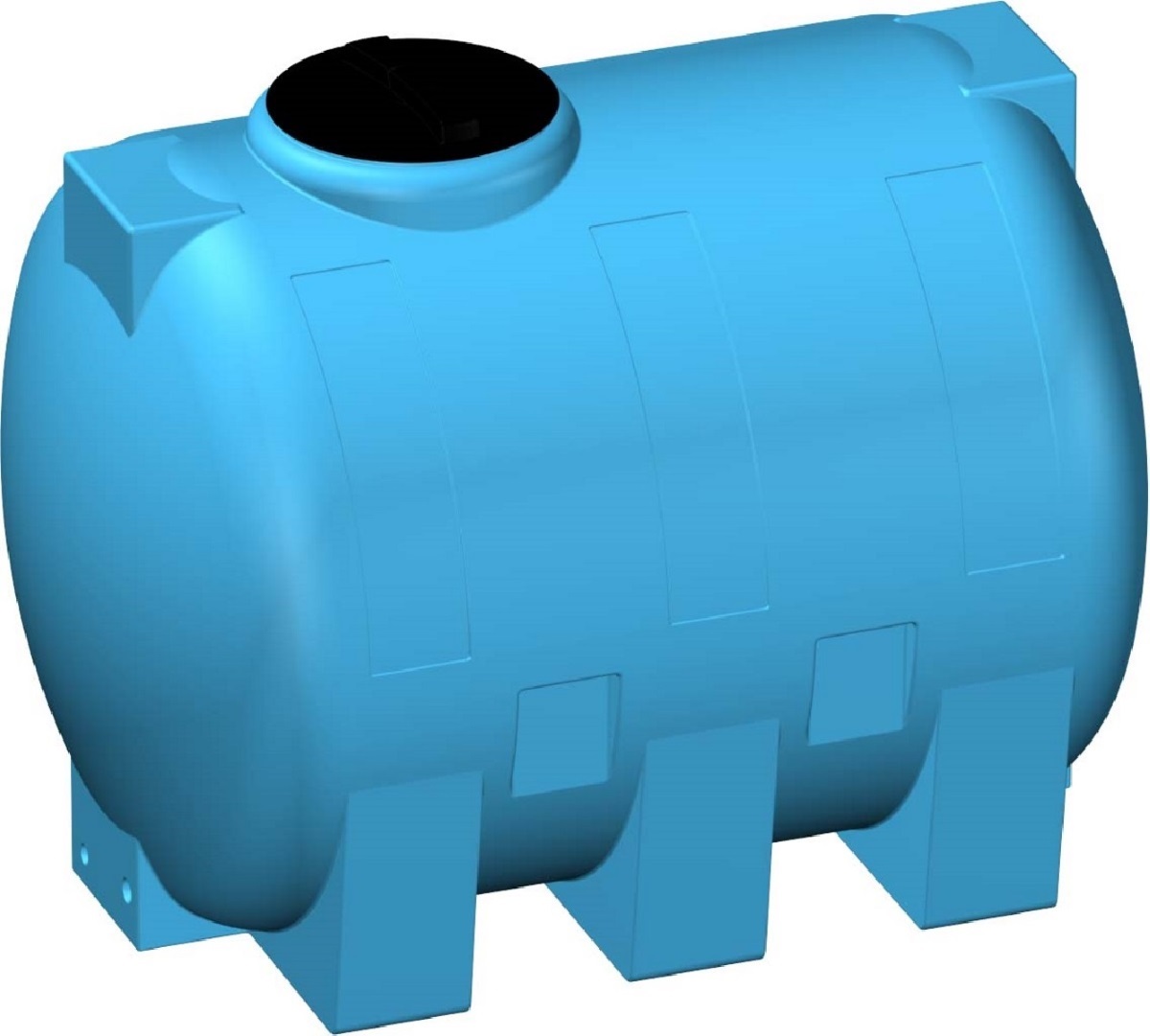 Kunststof opslagtanks van 2000 tot 14300 liter | Frygontanks