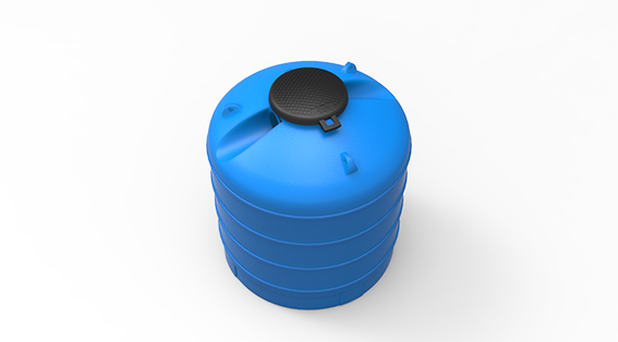 Kunststof opslagtanks van 2000 tot 14300 liter | Frygontanks