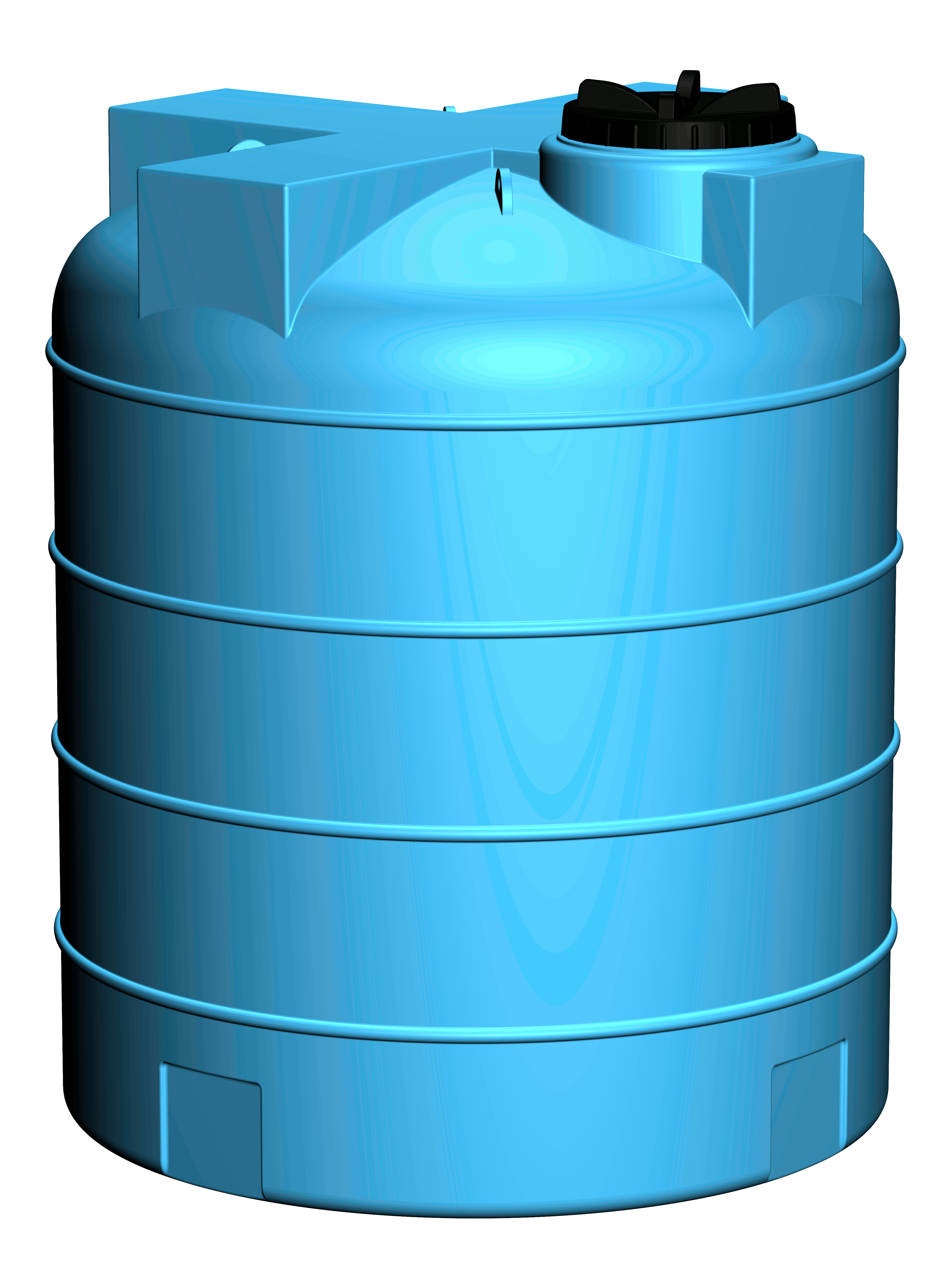 Kunststof opslagtanks van 2000 tot 14300 liter | Frygontanks